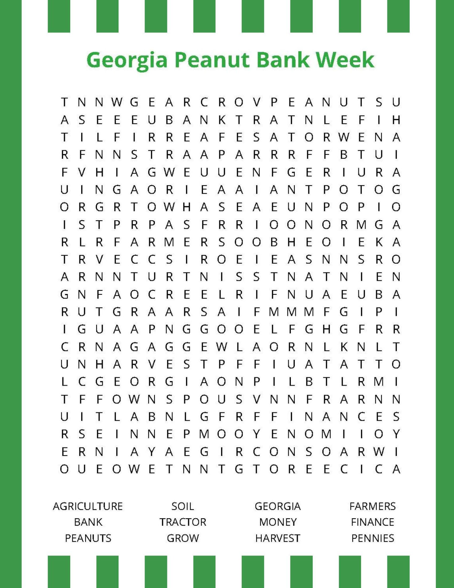 Bank Week – Georgia Peanut Commission